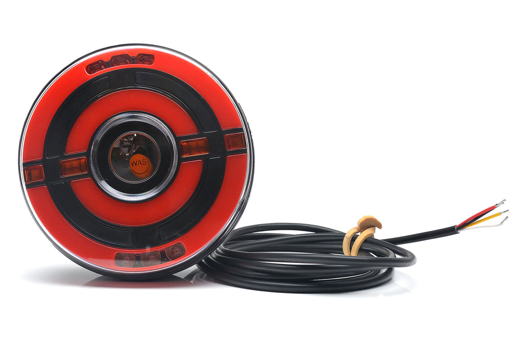 W208 Round Neon Rear Light with Dynamic Indicator| Wholesale, Retail ...