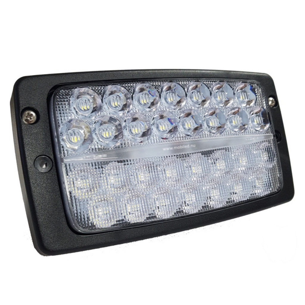 Rectangular Tractor Cab Work Light with Flood & Spot Combo Beam / 90W ...