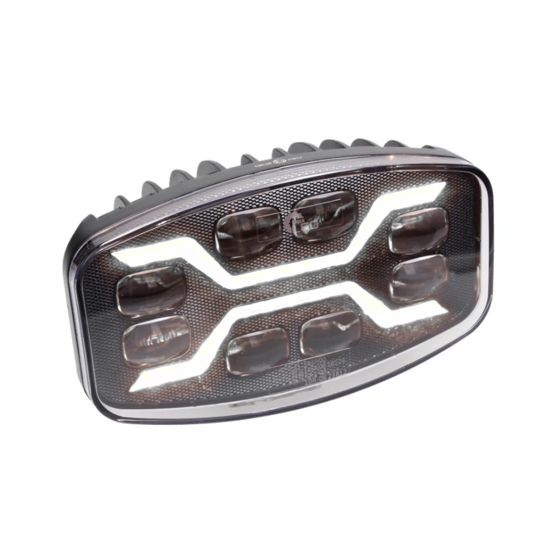 Buy Dark Smoked LED Spot Light with Strobe Function / 9" Wholesale & Retail