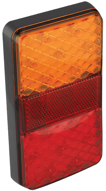 Buy LED Autolamps Rear LED Combination Lamp Kit / Pack of 2 Lamps ...