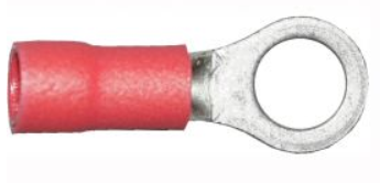 Red Ring Electrical Terminals 5.0mm